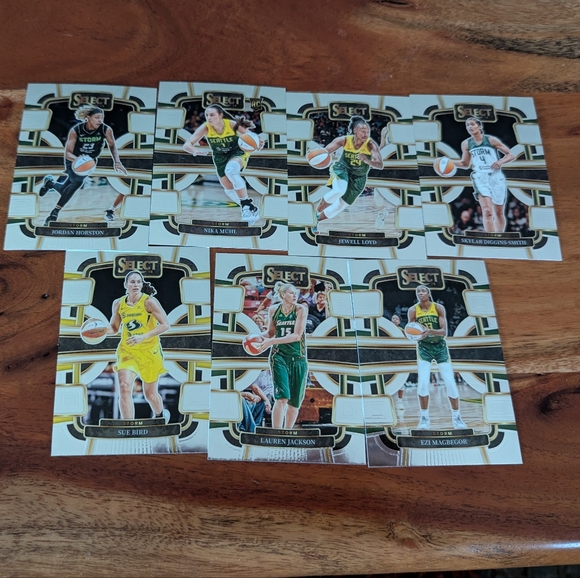 Panini | Toys | 224 Panini Wnba Select Seattle Storm Set Of 7 Cards ...